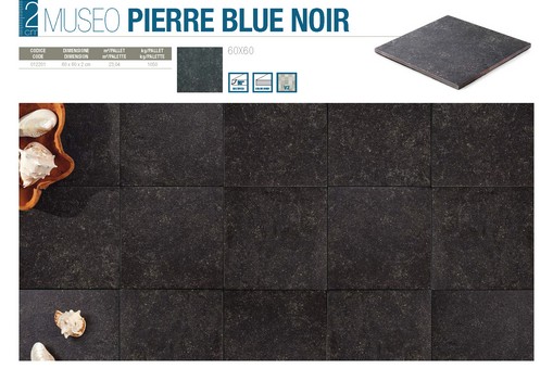 Pierre Blue Noir - Alamo Stone
